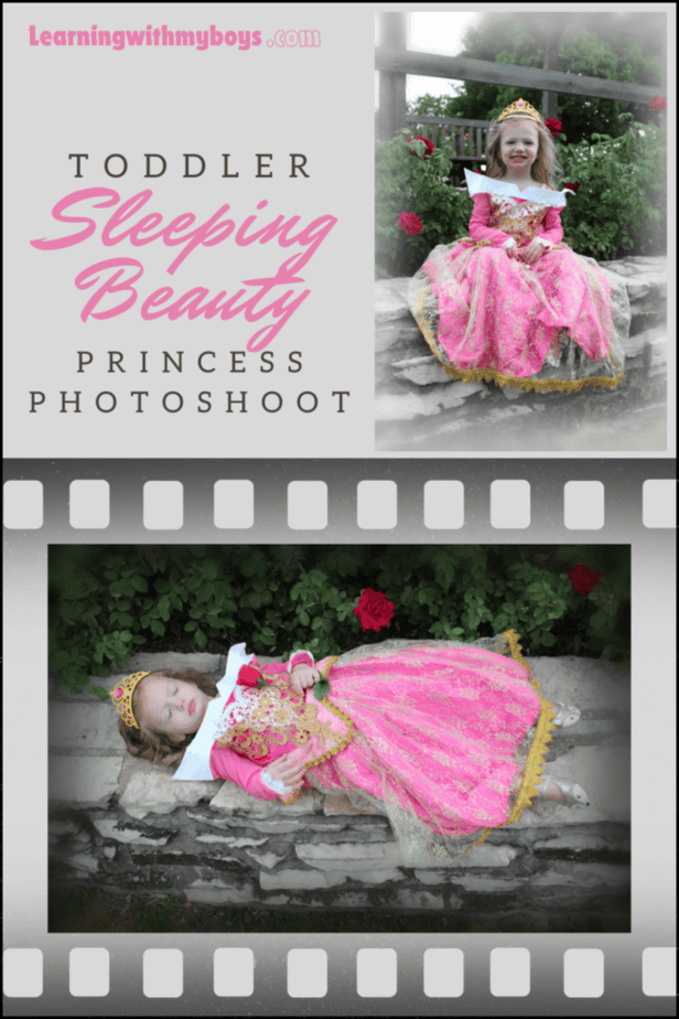 Preschool Sleeping Beauty Photoshoot – Learning With My Boys