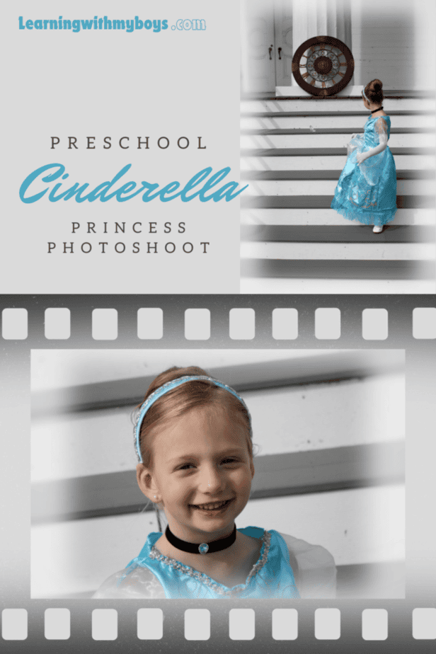 4 Year Old Cinderella Preschool Photoshoot – Learning With My Boys