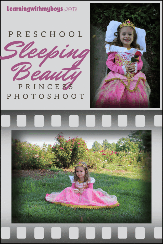 Preschool Sleeping Beauty Photoshoot – Learning With My Boys