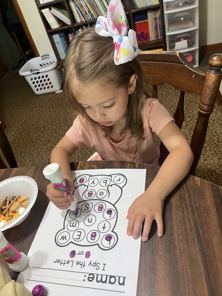 B is for Bear (preschool) – Learning With My Boys